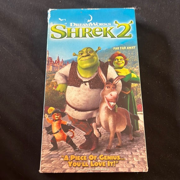 Media | Dreamworks Shrek 2 Vhs | Poshmark